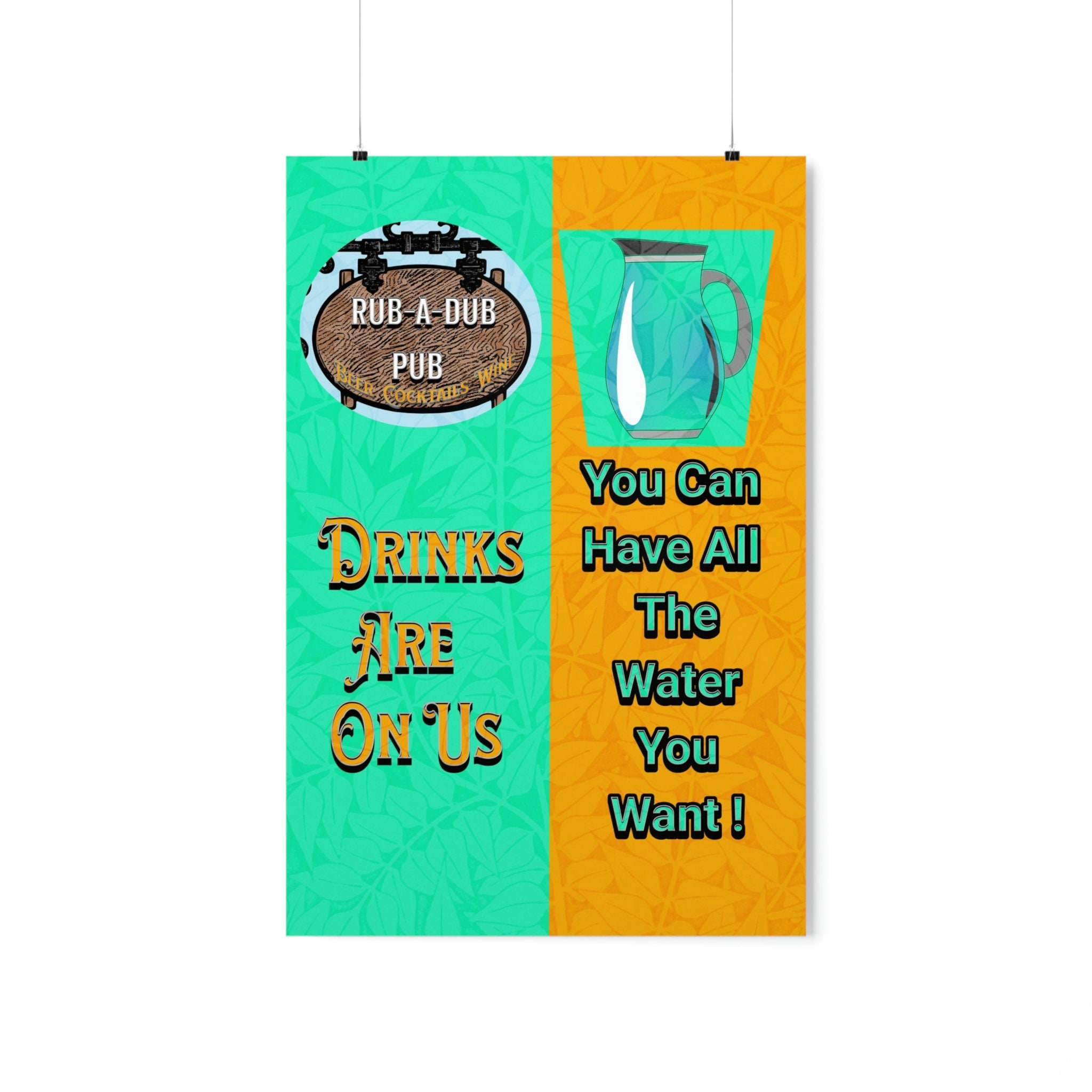 Humorous Bar Poster About Drinking Liquor Sayings for Tavern - Etsy