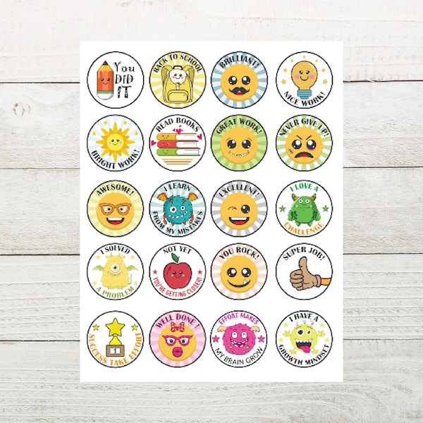 Funny Reward Stickers for Teachers - Etsy