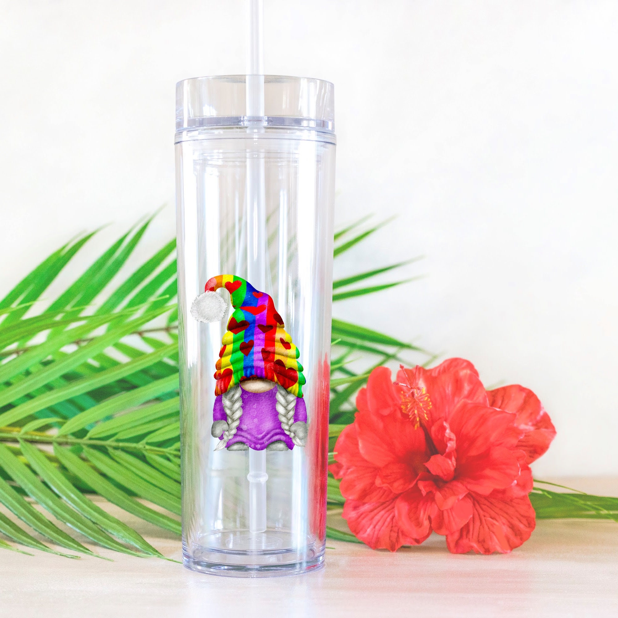 Gnome Sticker Sheet, Cute Gnome Stickers, Vinyl Gnome Sticker, Gnome ...