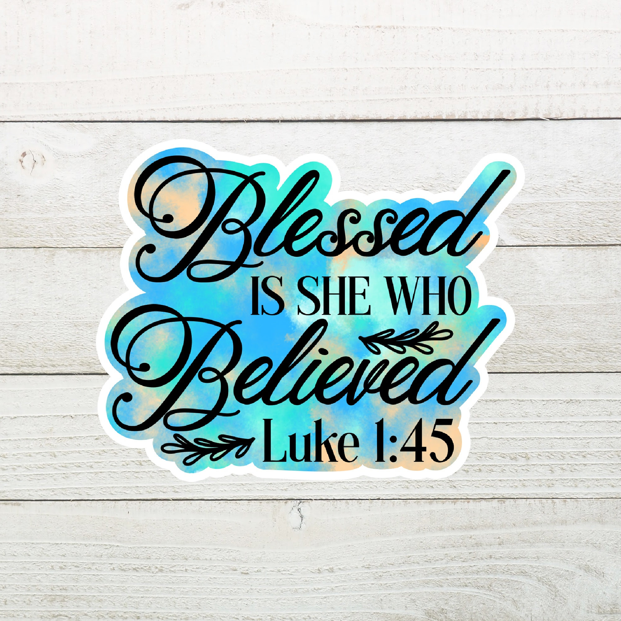 Inspiring Bible Verse Decals. Religious Sticker Inspirational - Etsy