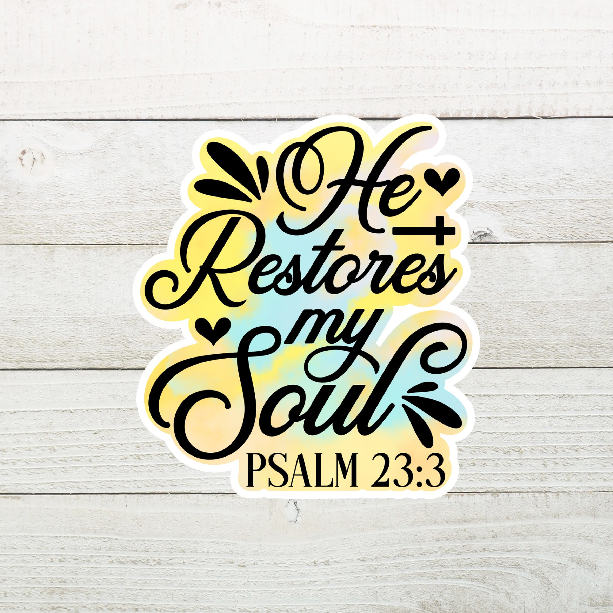 Inspiring Bible Verse Decals. Religious Sticker Inspirational - Etsy