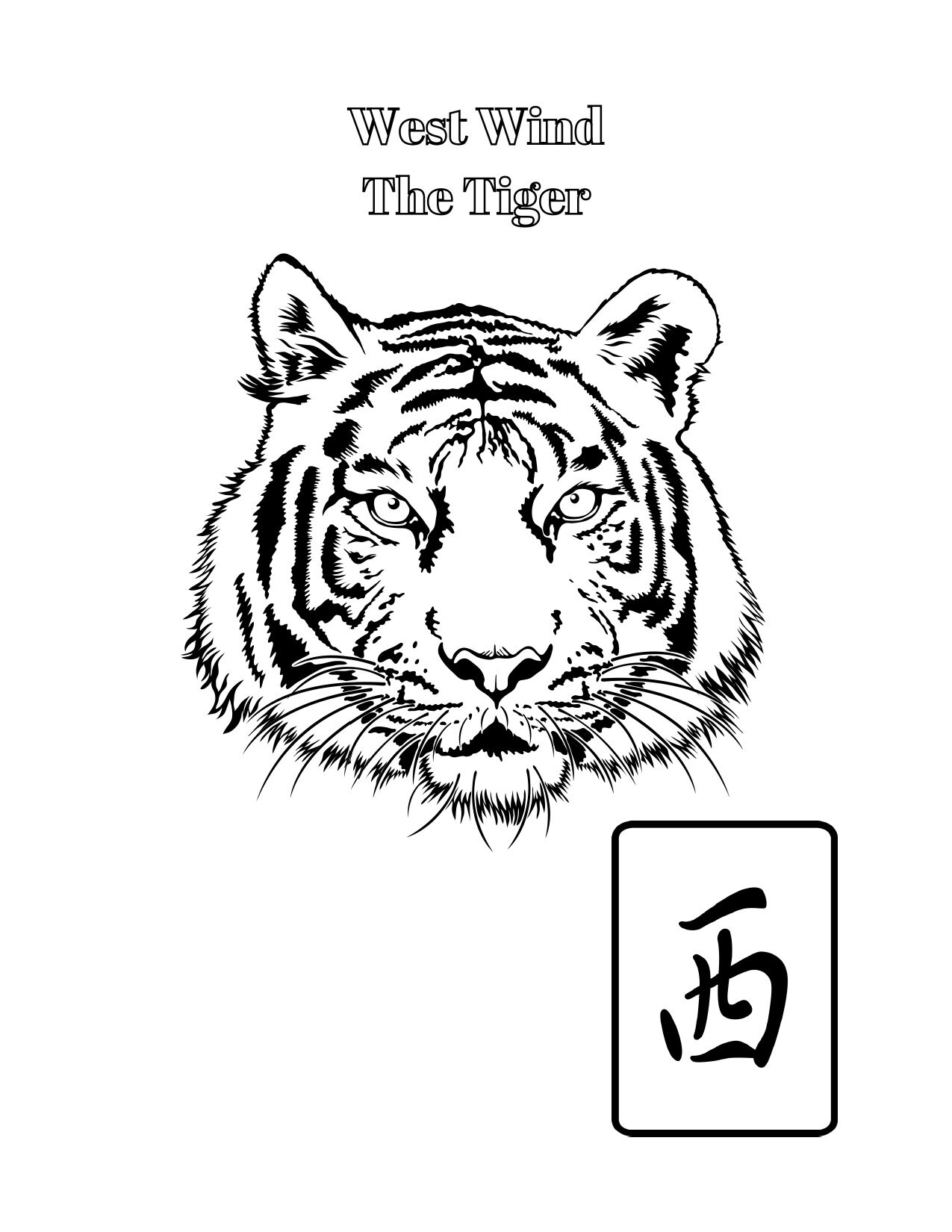 Mahjong Coloring Pages Explores the Symbolism of Mahjong - Etsy