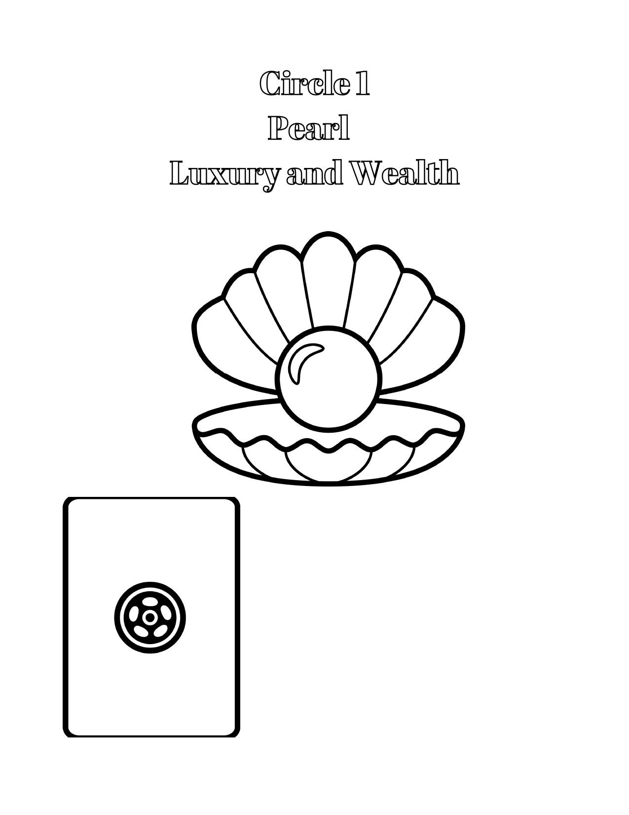 Mahjong Coloring Pages Explores the Symbolism of Mahjong - Etsy