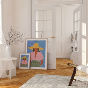 Abstract Poster, Acrylic Poster, Modern Art Posters, Simplicity Posters, Neutral Wall Art, Mid ...