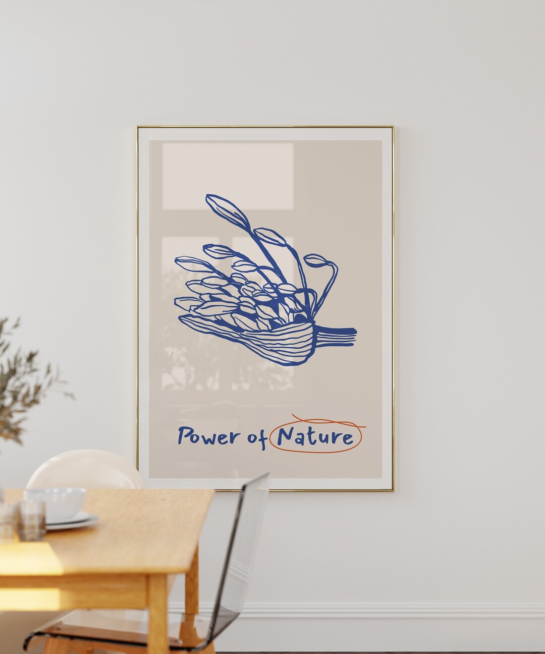 Power of Nature, Flower Poster, Botanical Print, Nature Print, Floral ...
