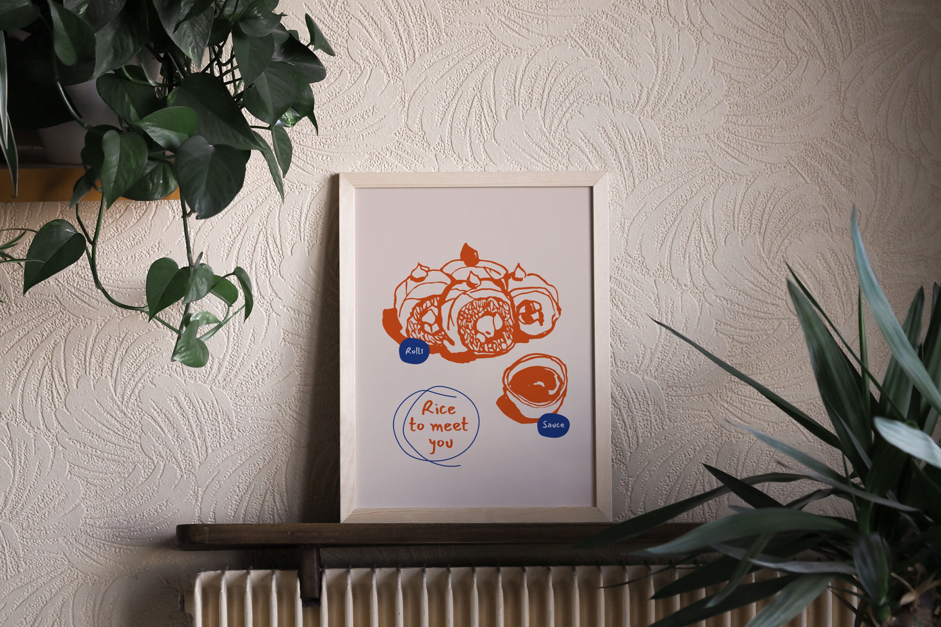 Japanese Food Poster in the Kitchen, Digital Download Wall Art 53 - Etsy