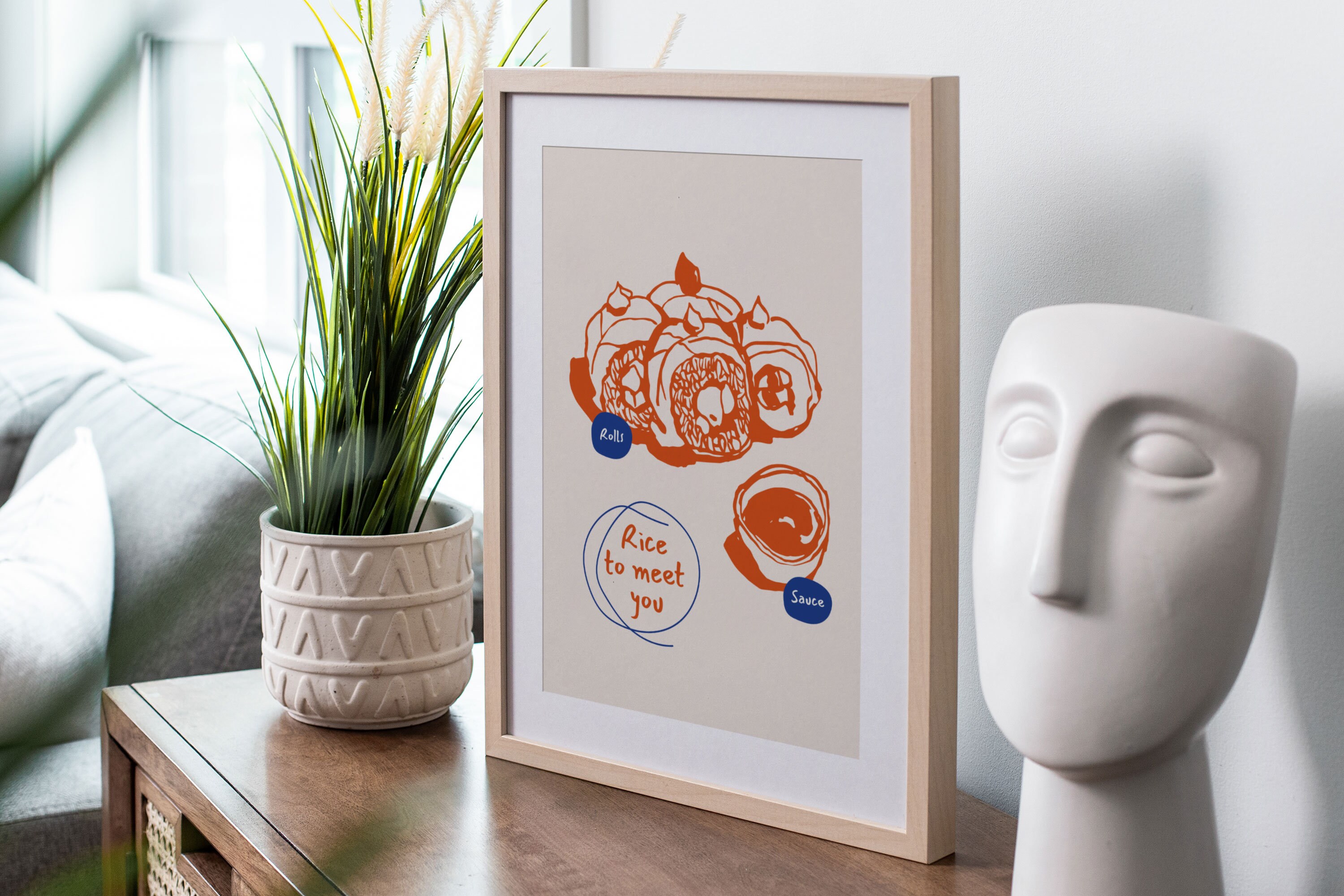 Japanese Food Poster in the Kitchen, Digital Download Wall Art 53 - Etsy