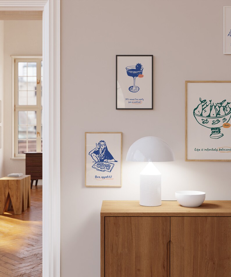 Cocktail Poster in the Home Bar Digital Download Wall Art 67 - Etsy