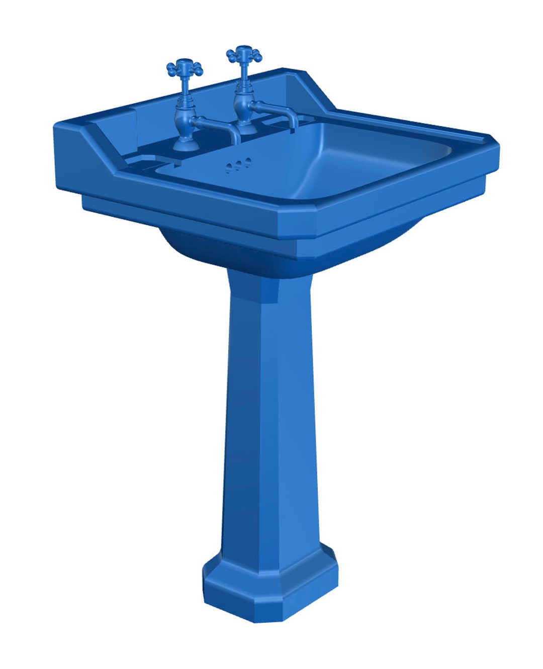 3D Print - Edwardian Sink STL File - Etsy