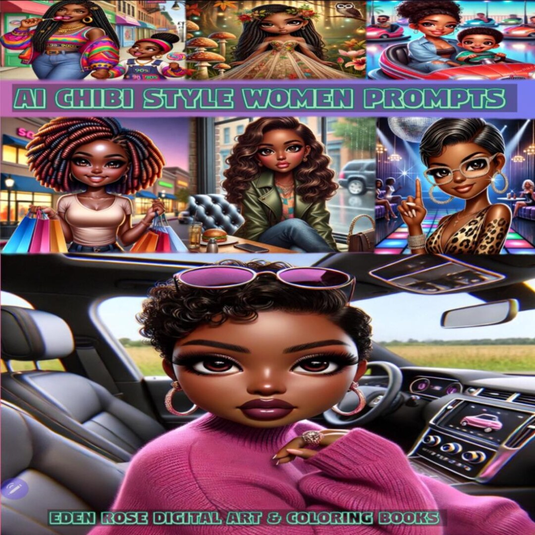 AI Art Prompt Book: 25 Unique Chibi Style Prompts With Stunning Images ...