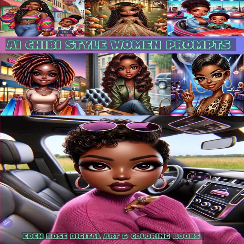 AI Art Prompt Book: 25 Unique Chibi Style Prompts With Stunning Images ...