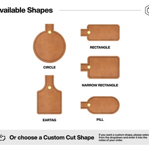 Personalized Leather Keychain: Custom Logo or Text – Saddle Tan Key Fob ...