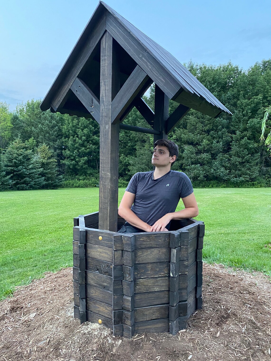 Wishing Well Woodworking Plans - Etsy