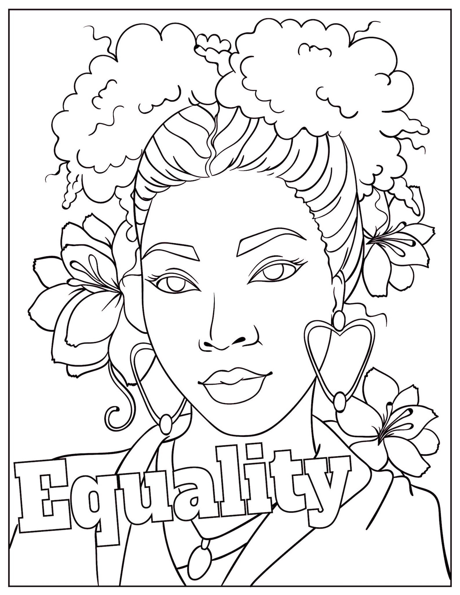 Free Racial Justice Coloring Pages