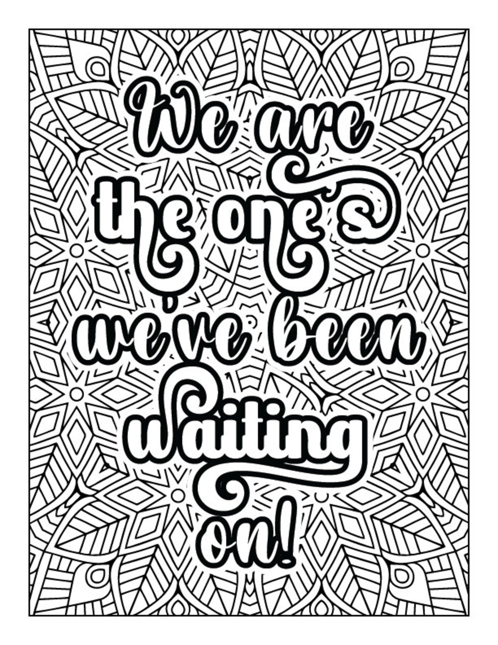 3 Women's Empowerment Coloring Page - Etsy