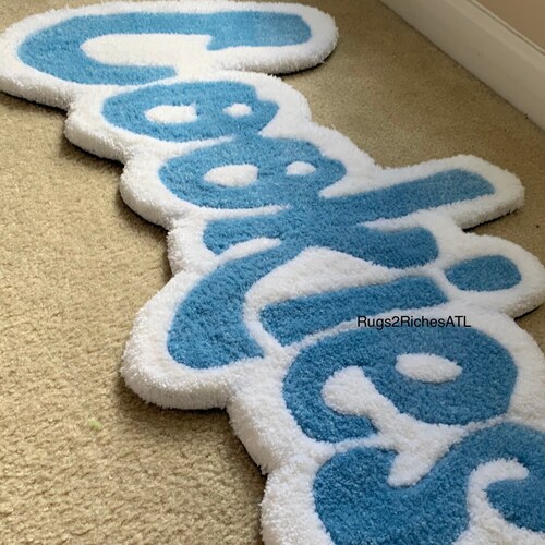Cookies Inspired Rug Piece for Wall or Floor white - Etsy