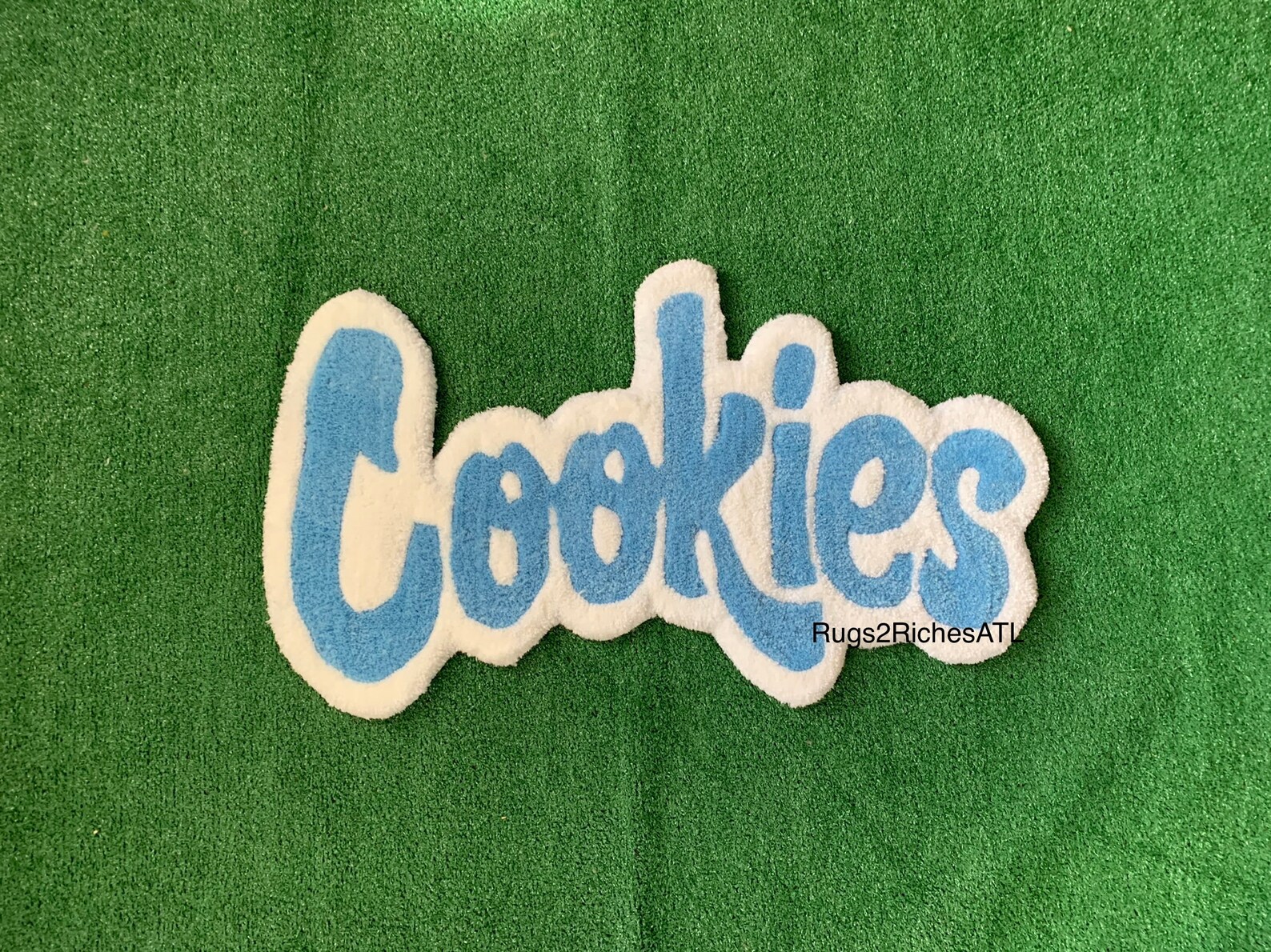 Cookies Inspired Rug Piece for Wall or Floor white - Etsy