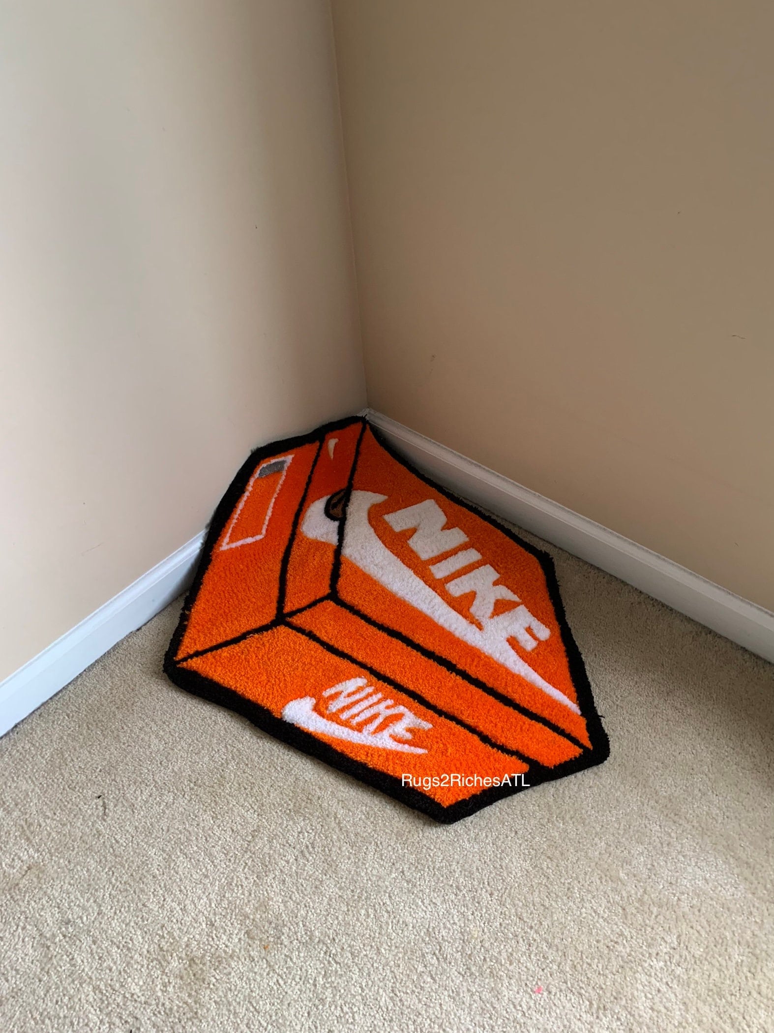 NIKE Inspired Box Floor/wall Piece - Etsy