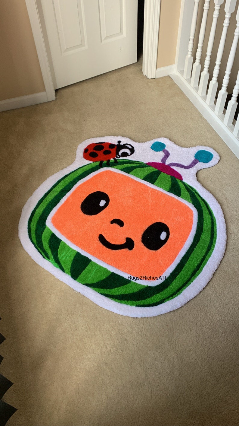 Cocomelon Kids Room Rug 4'x4' - Etsy Australia