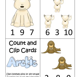 50 Printable Arctic Animals Worksheets. Preschool-kdg - Etsy