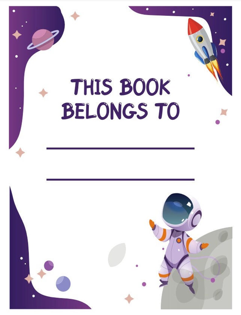 42 Printable Alphabet & Number Tracing Worksheets. Preschool-kdg - Etsy