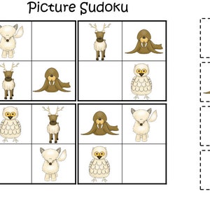 50 Printable Arctic Animals Worksheets. Preschool-kdg - Etsy