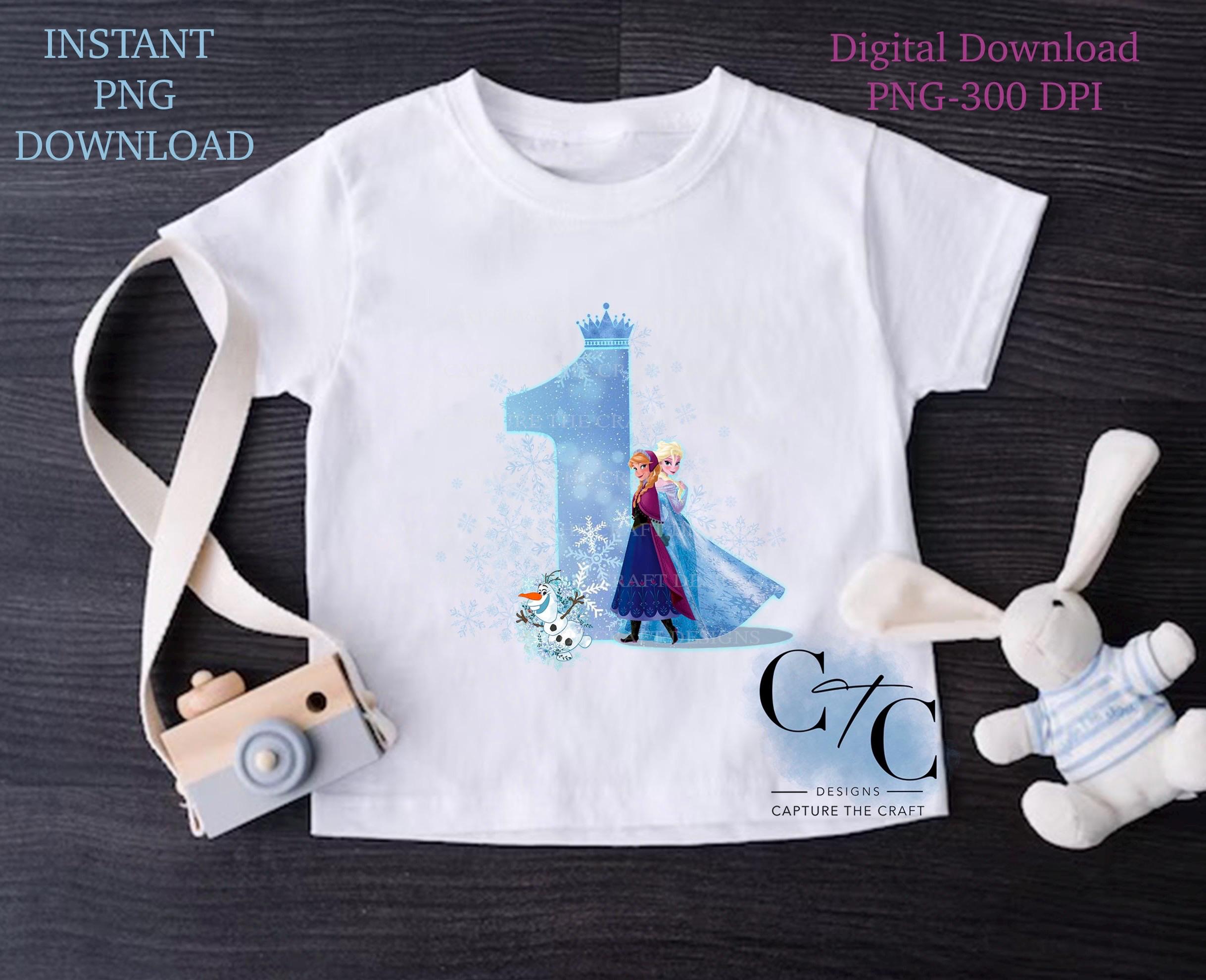 Frozen Numbers Birthday PNG - Etsy