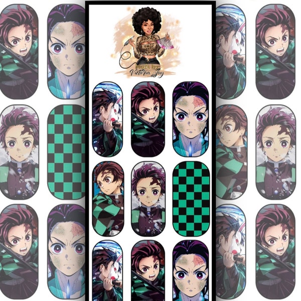 Anime Water Decals - Etsy