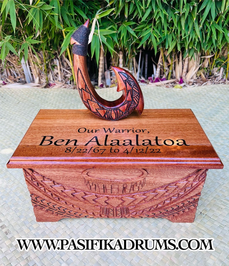 Samoan Urn and Memorial Box - Etsy