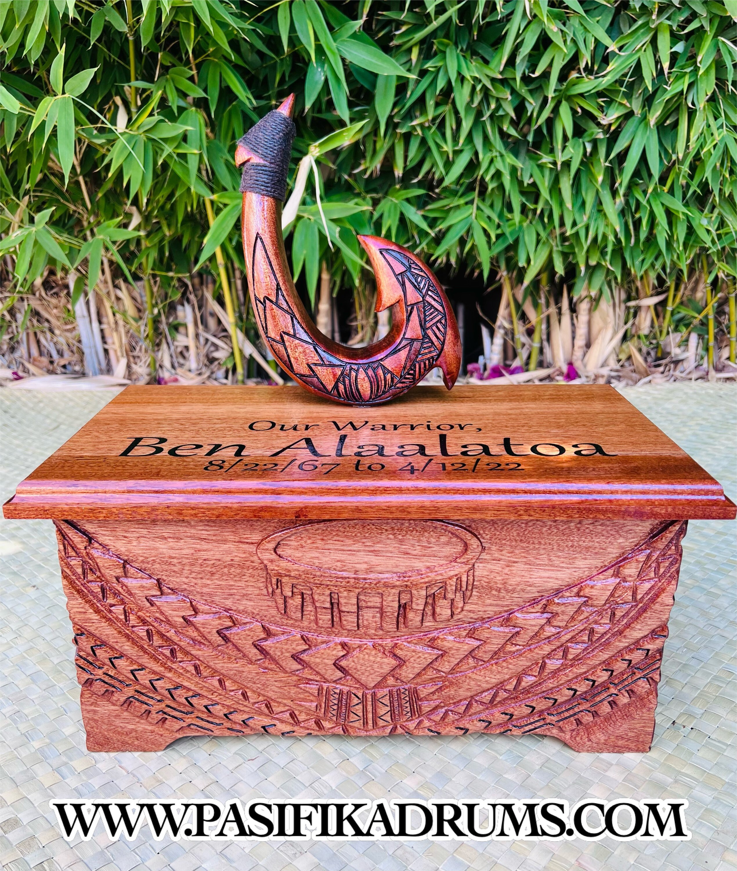 Samoan Urn and Memorial Box - Etsy