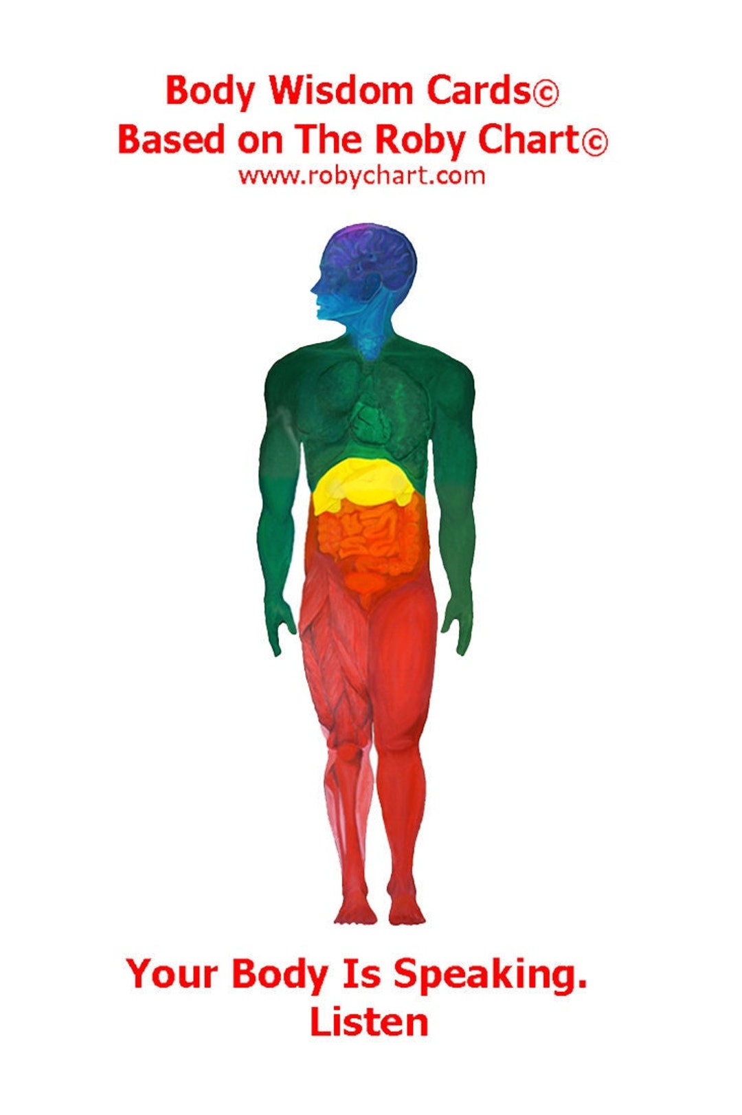 Body Wisdom Cards Based on the Roby Chart With Multiple Cards for Each ...