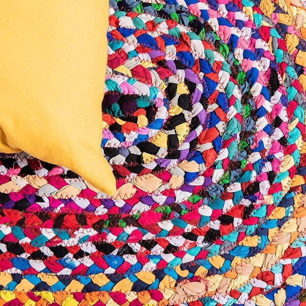 Colorful Braided Rug - Etsy