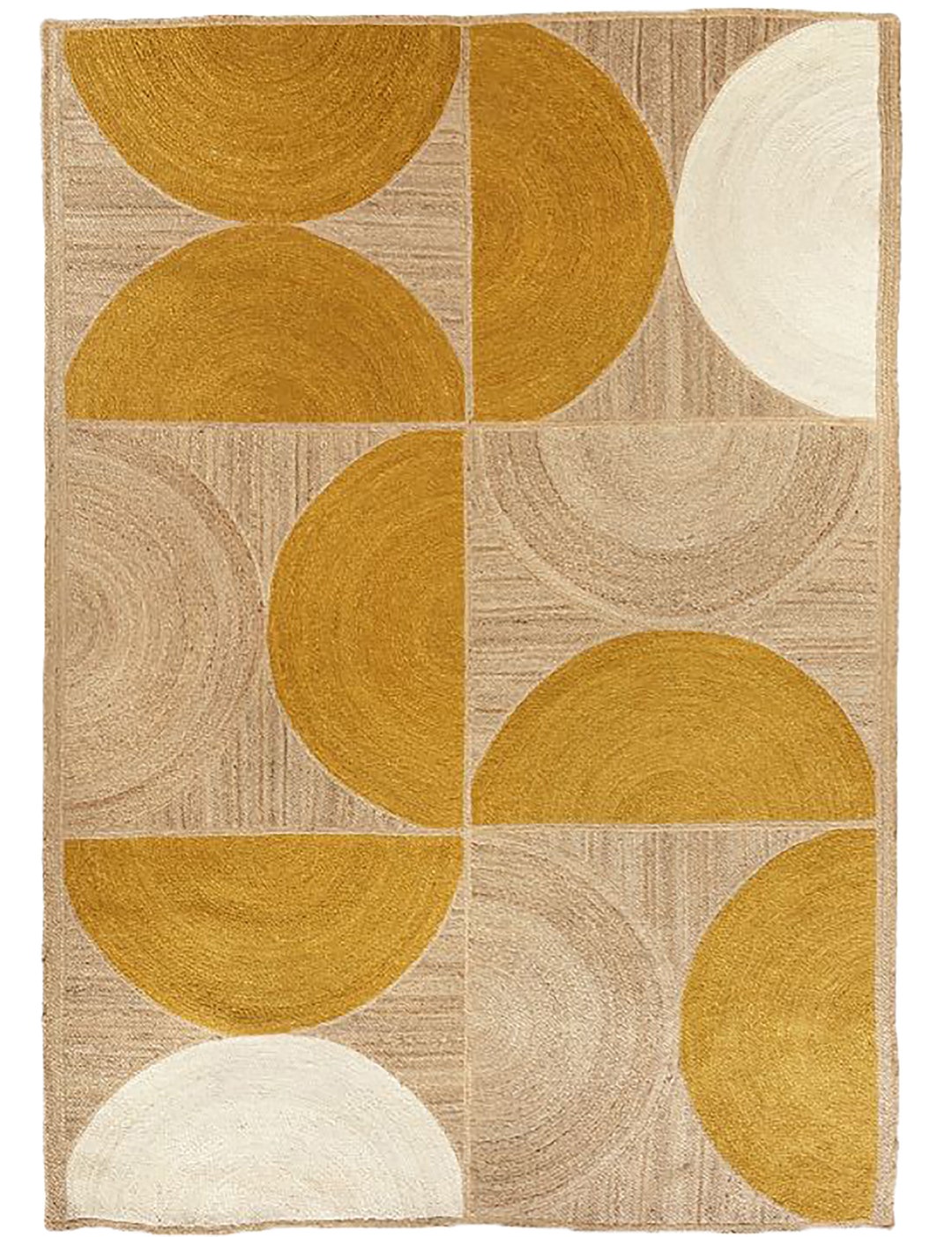 6X9 Feet, Indian Hand Braided Jute Area Rug Yellow Outdoor Rug Custom ...