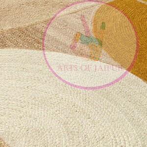 Handmade Jute Rug Yellow Jute Rug Indian Jute Rug Braided Jute - Etsy