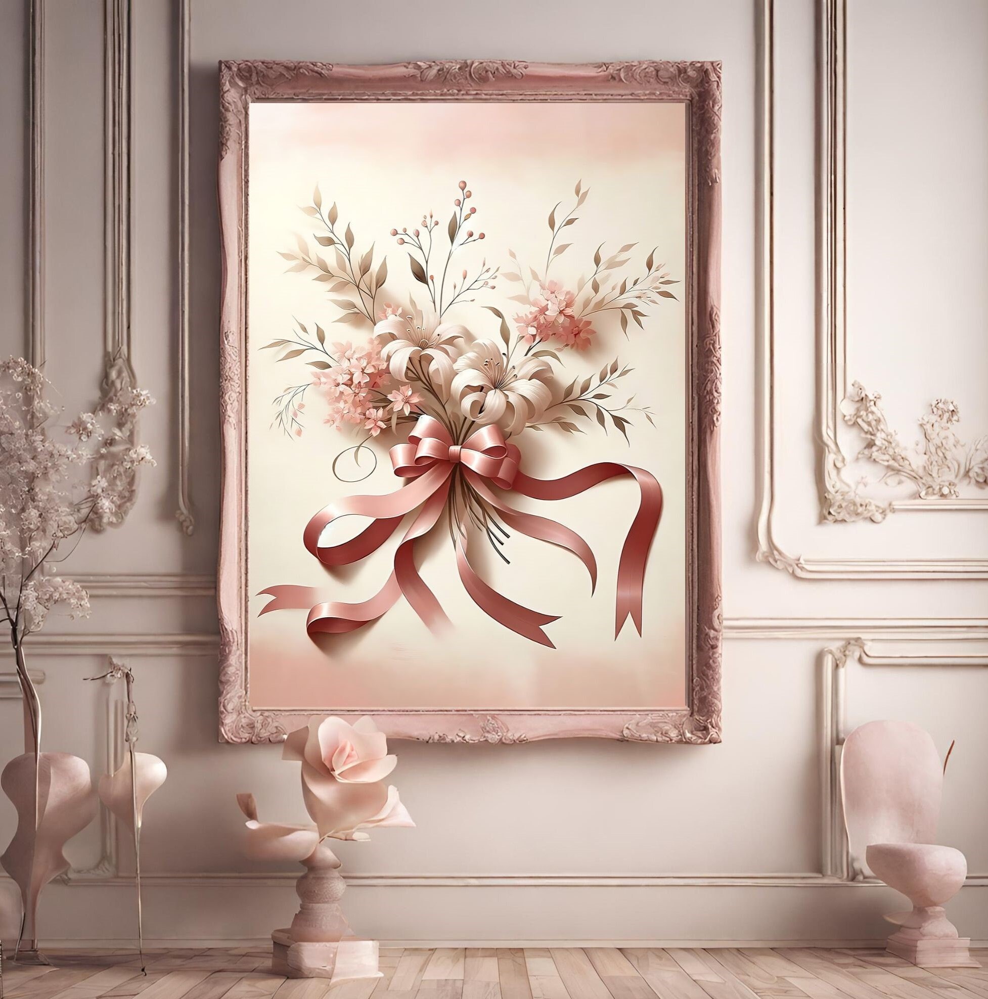 Coquette Aesthetic, Coquette Room Decor, Coquette Wall Decor, Coquette ...