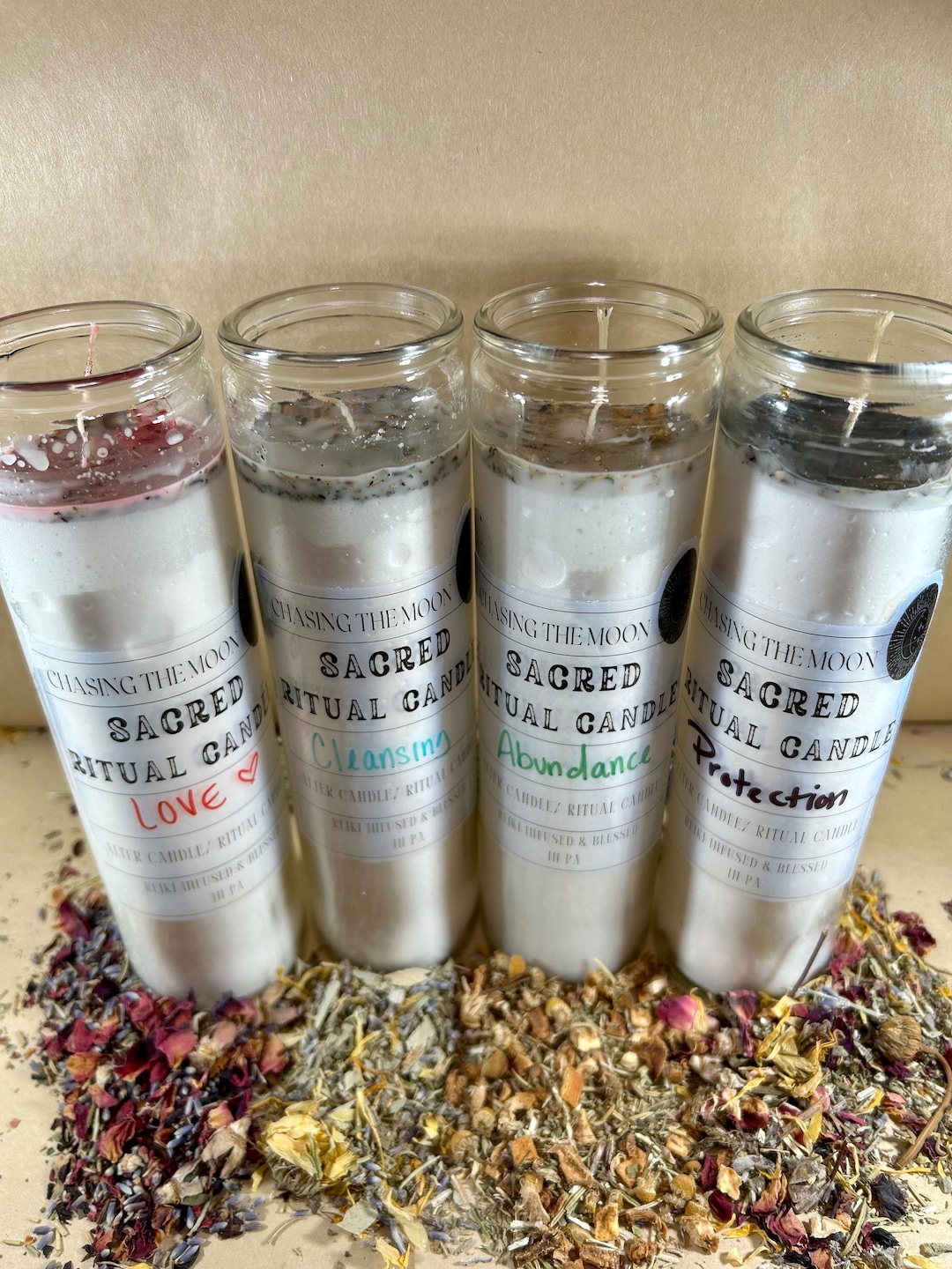 Sacred Ritual Candle Alter Candle Spiritual Candle Meditation Candle ...