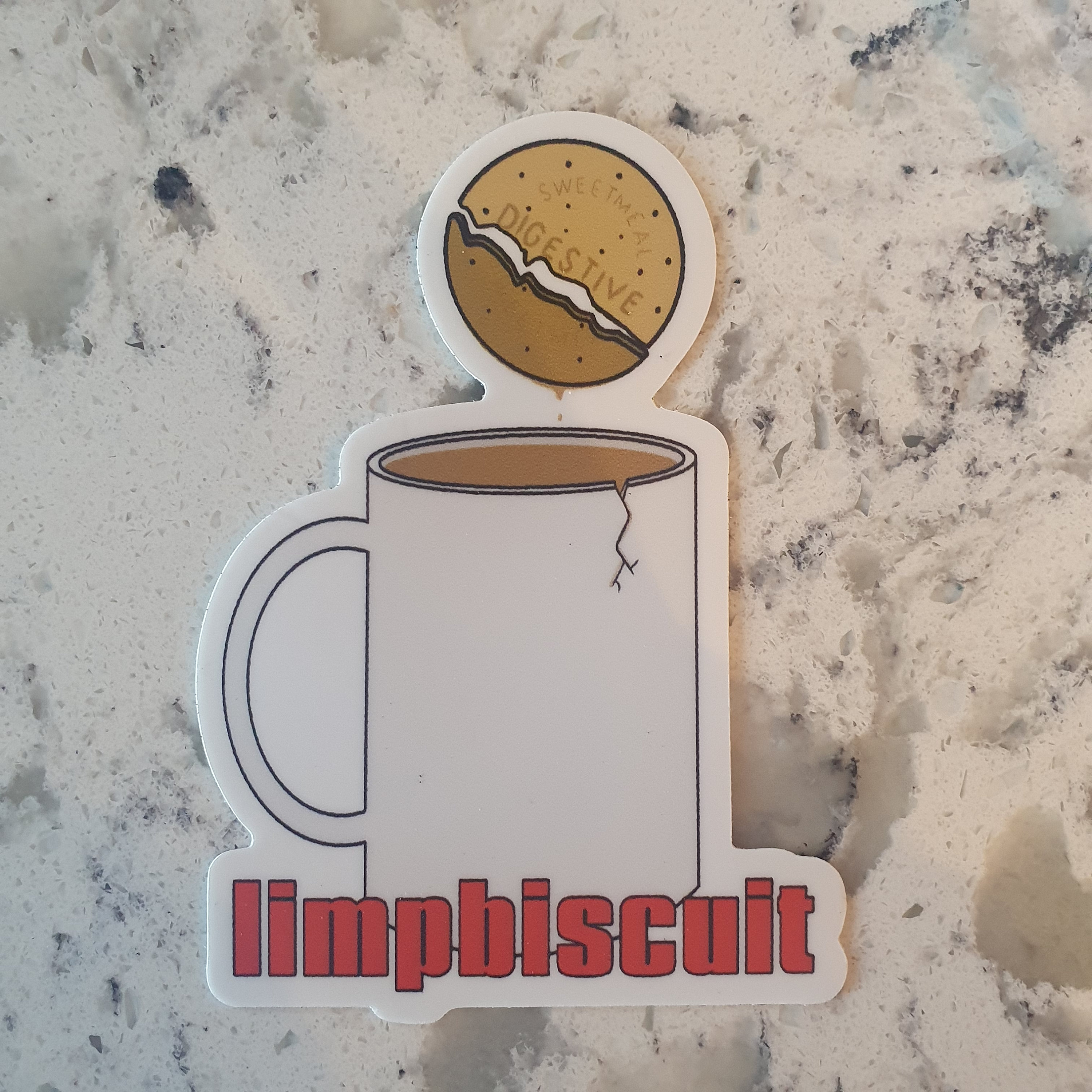 Limp Biscuit Sticker - Etsy