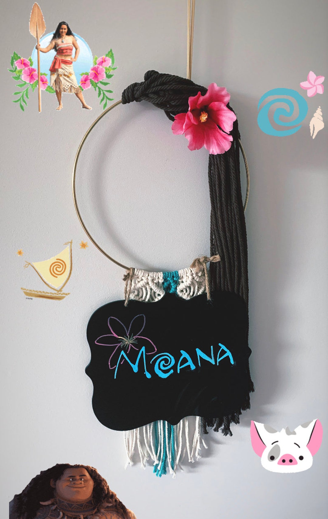 Custom Disney Themed Moana Door Sign Wall Sign - Etsy