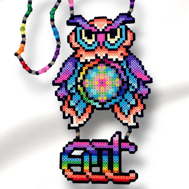 Owl Perler Beads - Etsy