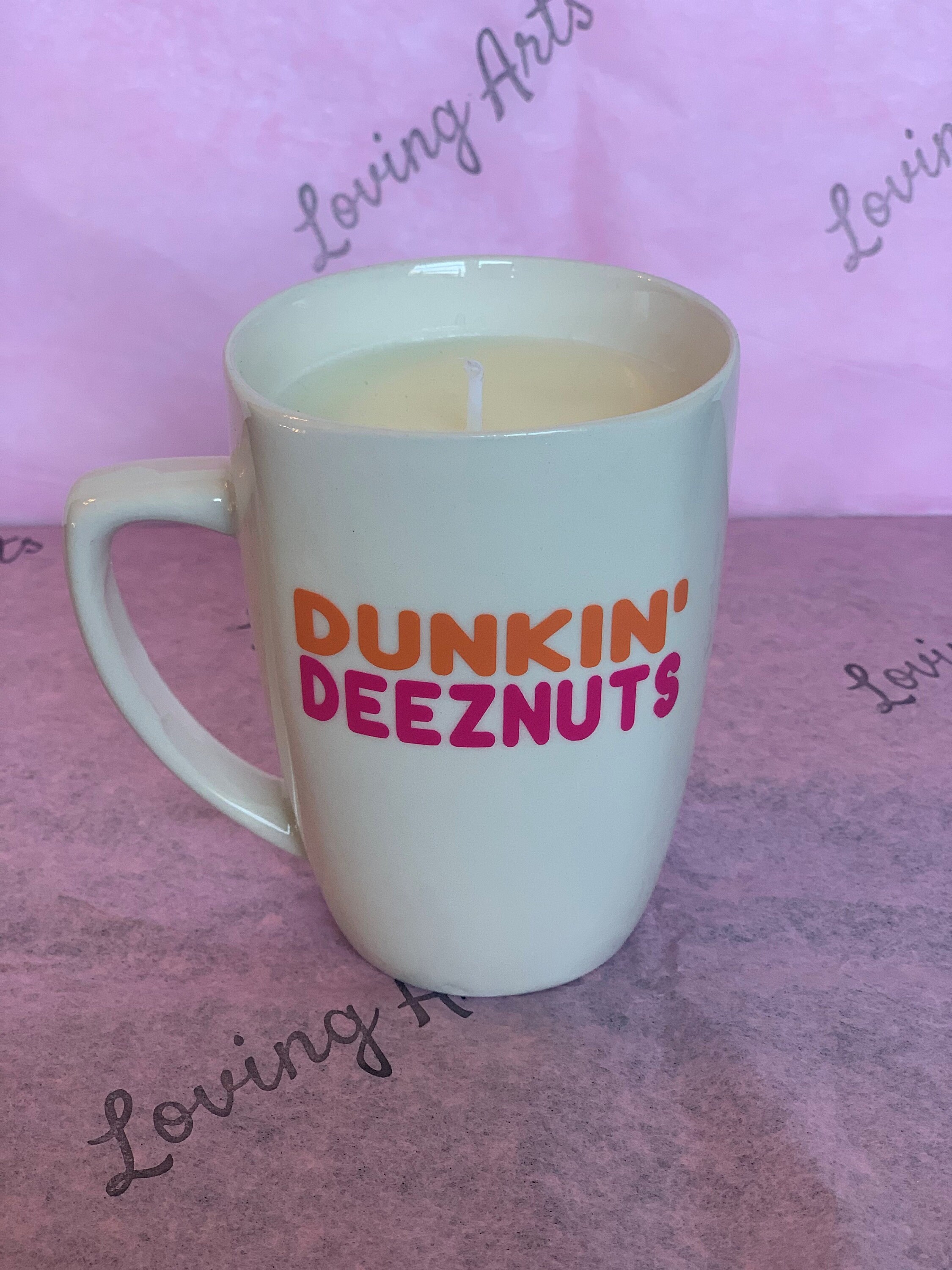 Dunkin Deez Nuts Candle Dunkin' Candle Coffee Scented Candle Dunkin ...