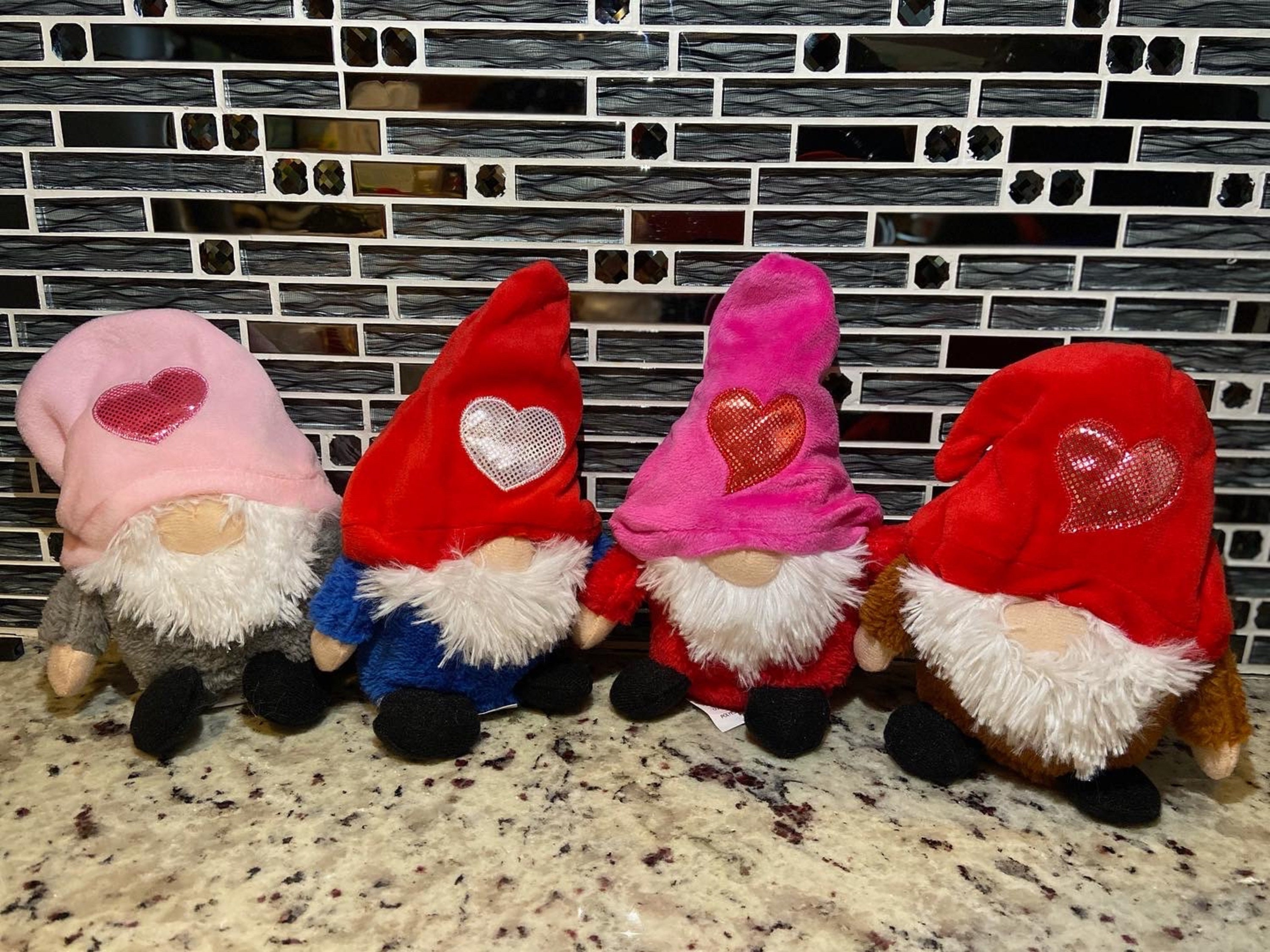 Gnome Plush Valentine's Day Plush Valentine's Day Gift Personalized ...