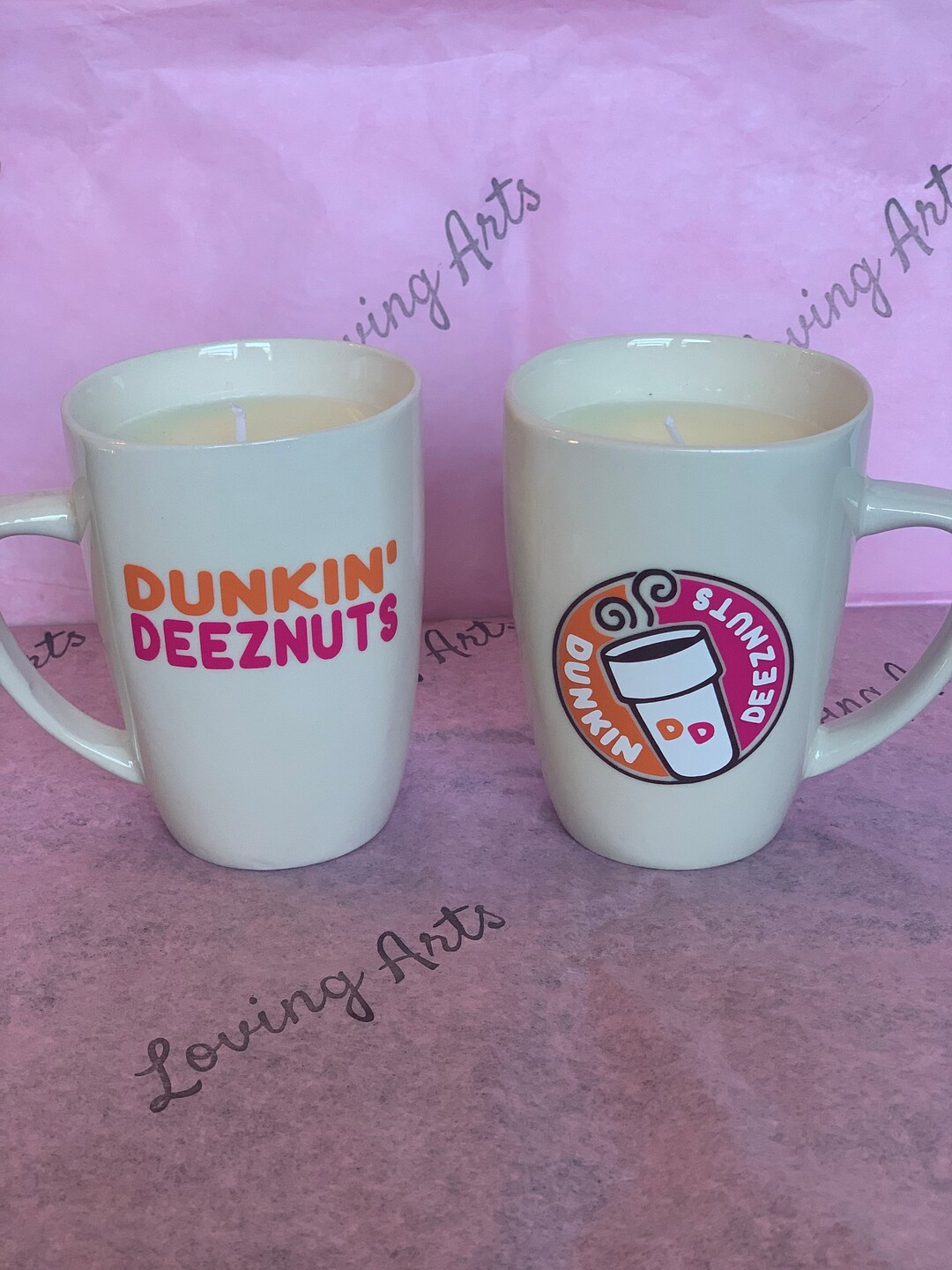 Dunkin Deez Nuts Candle Dunkin' Candle Coffee Scented Candle Dunkin ...