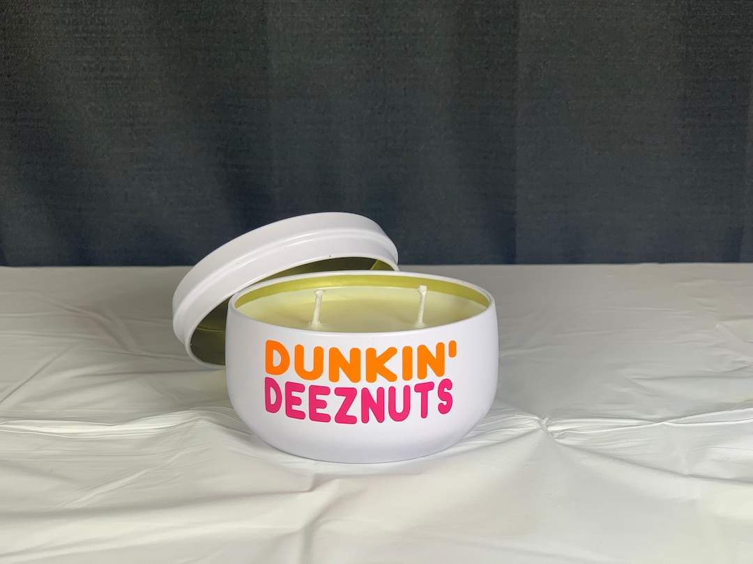 Dunkin Deez Nuts Candle | Dunkin' Candle | Coffee Scented Candle ...