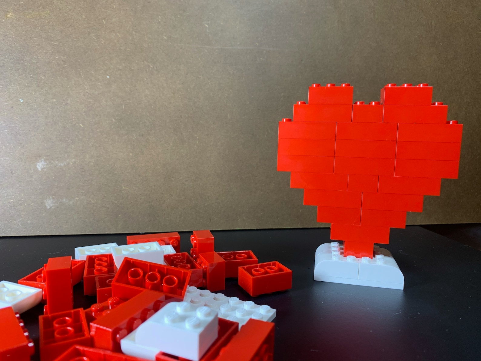 Lego Heart Custom Set | Lego Gift | Couples Gift | Genuine Lego Pieces ...