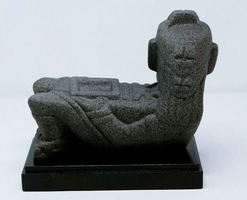 Mayan Art Statue chac Mool Toltec Modern Mid Century Stone Color - Etsy