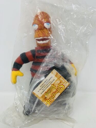 Simpsons / Freddy Kruiger Homer Action Figure Springfield - Etsy