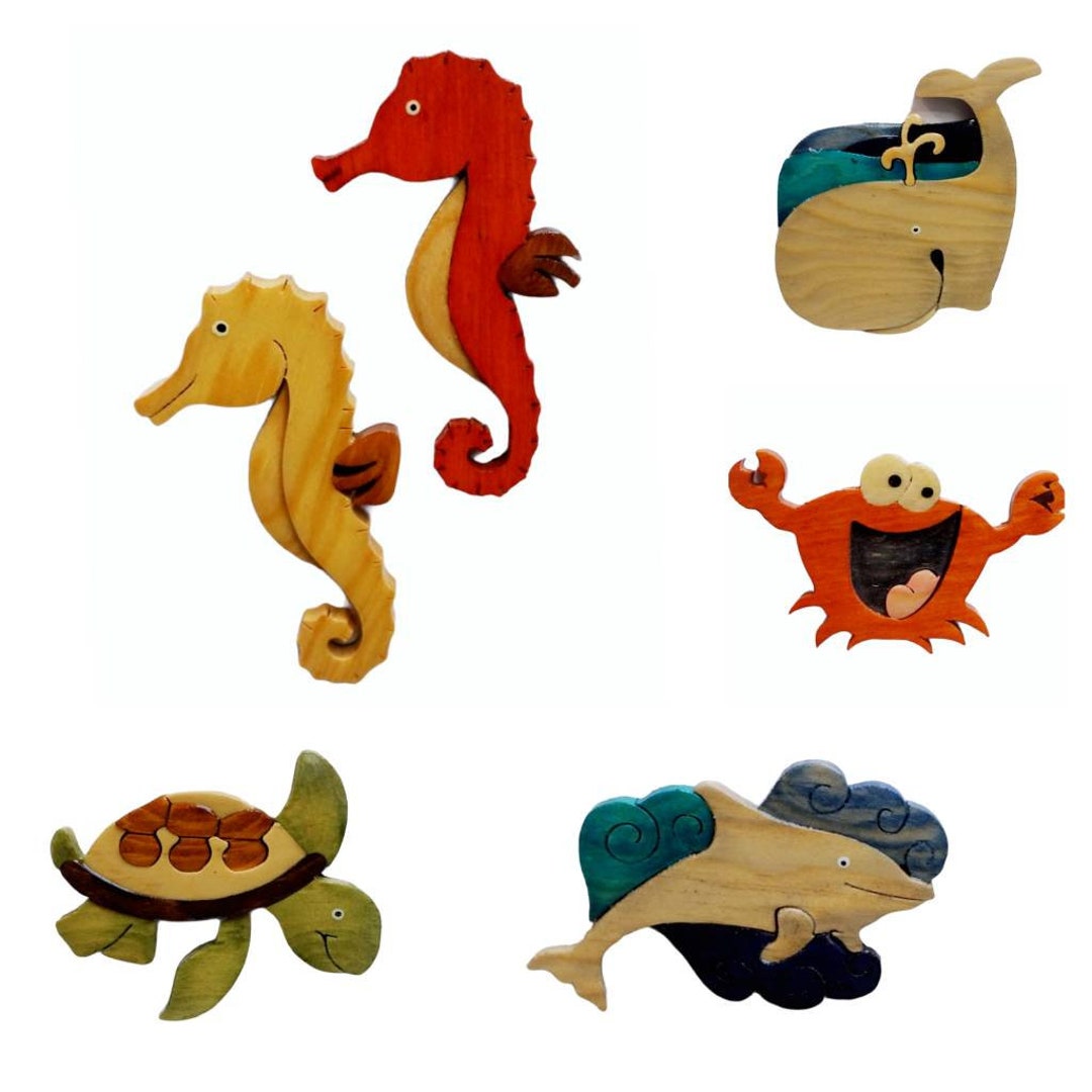 Sea Creatures Magnet Bundle - Etsy