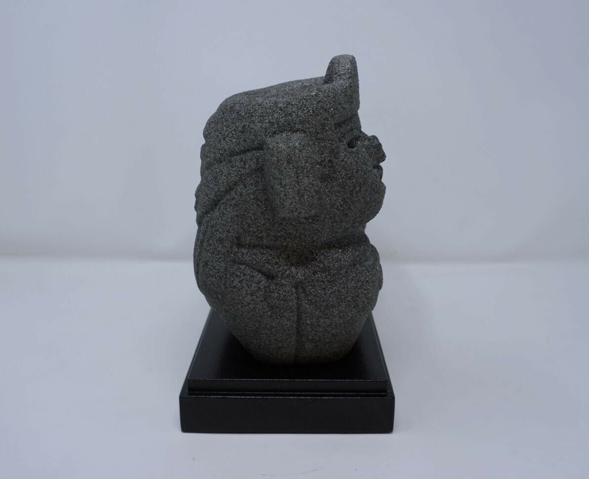 Mayan Art Statue chac Mool Toltec Modern Mid Century Stone Color - Etsy