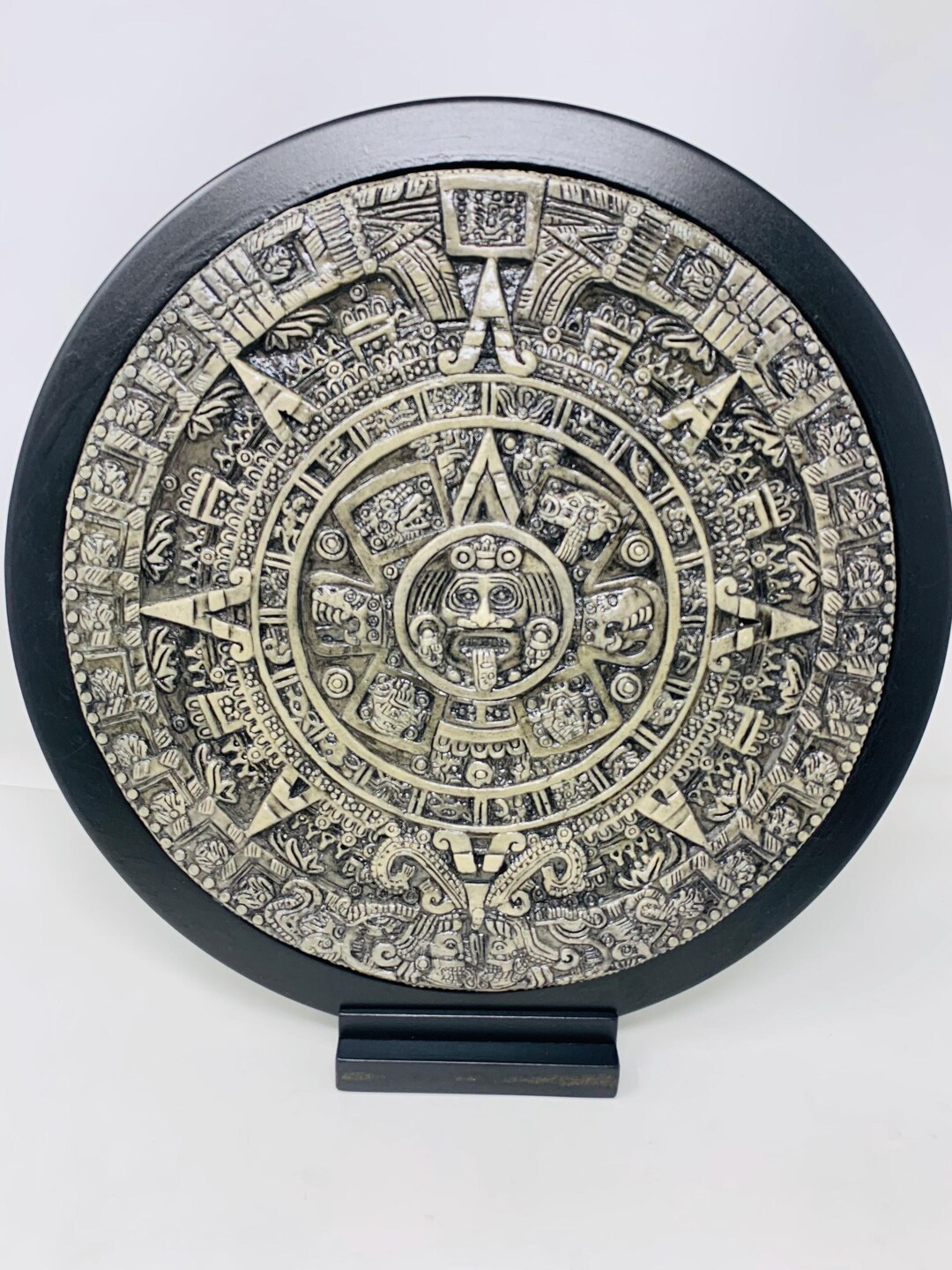 Handmade Aztec Calendar Large for Wall or Desk Decor 15" - Etsy
