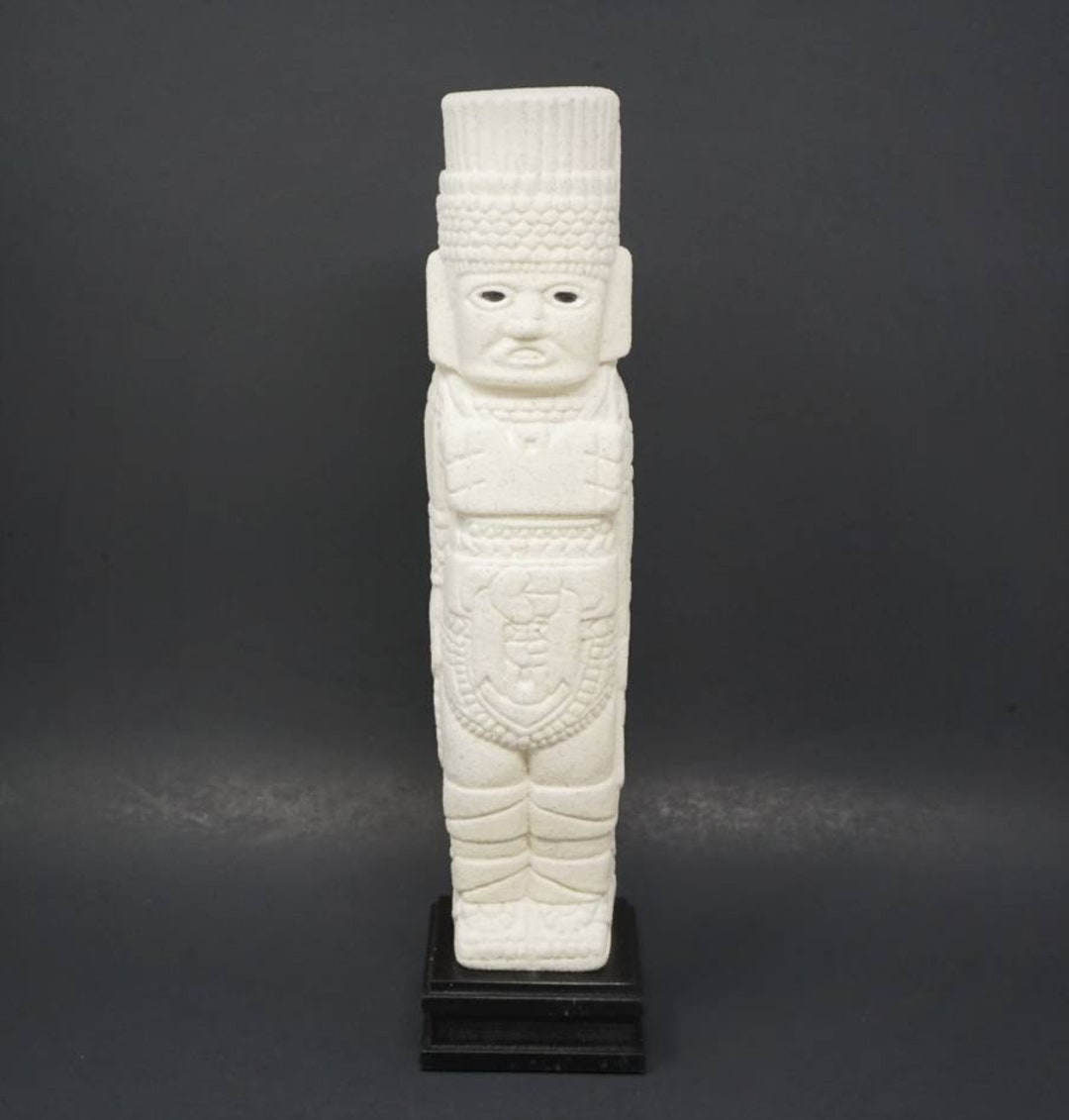 Handmade Aztec Toltec Atlantean Warrior Modern Art Statue Large - Etsy